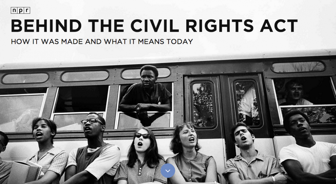 Behind the Civil Rights Act | NPR Visuals – Helga L. Salinas